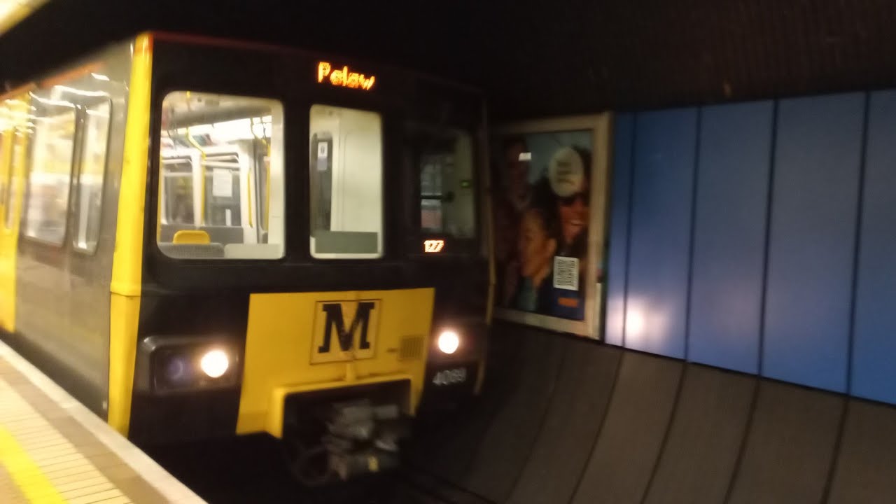 Tyne And Wear Metro Class 994 4089 - YouTube