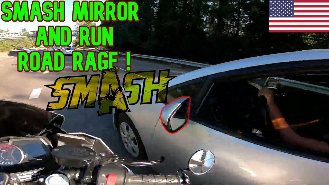 SMASHING MIRRORS! Bikers Road Rage, Close Calls, Motorcyce Cuts Off ...