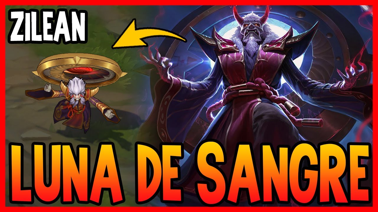 SKIN de ZILEAN LUNA DE SANGRE | League of Legends - YouTube