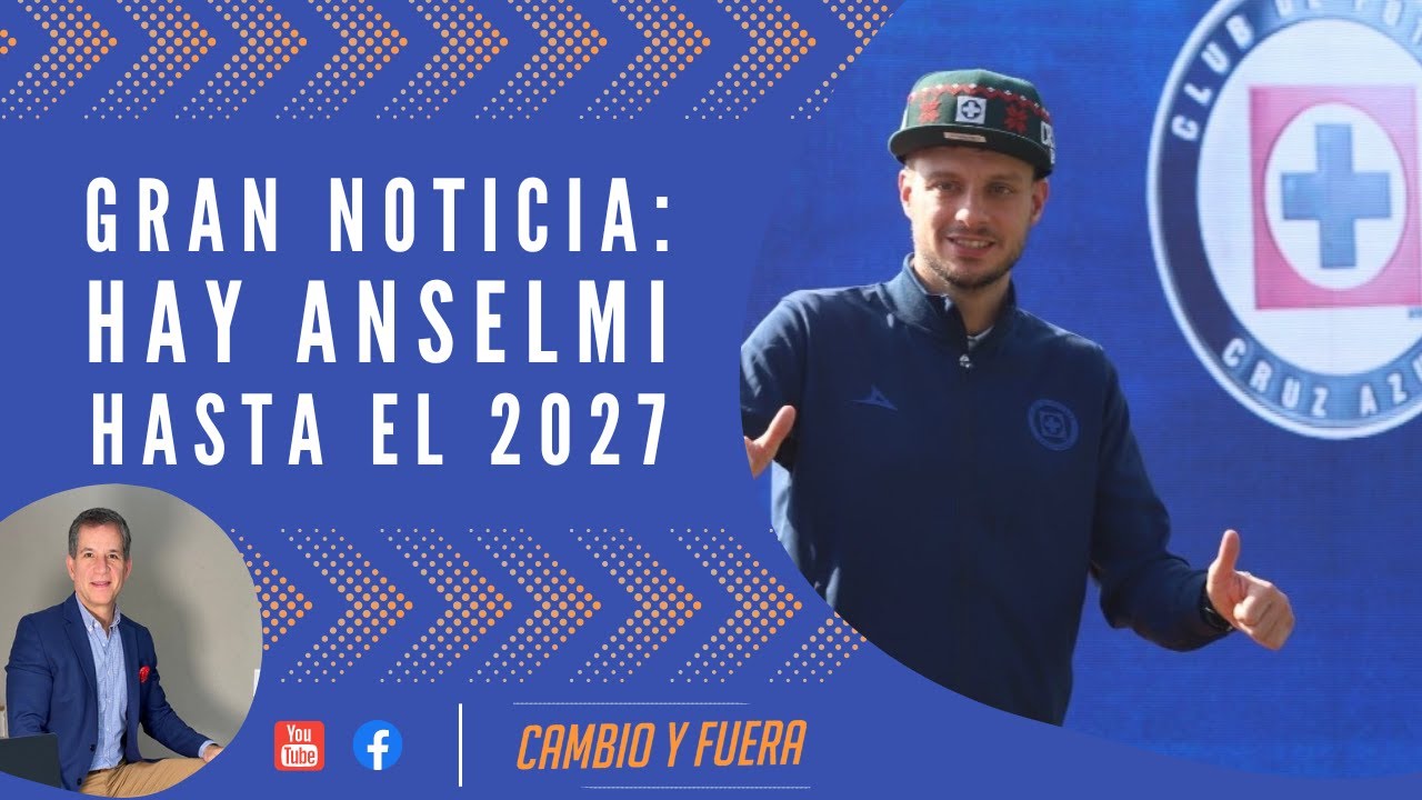 Gran noticia: hay Anselmi hasta el 2027 - YouTube