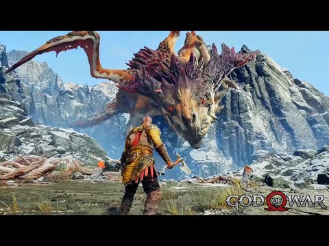 Dragon boss fight | GOD OF WAR - YouTube