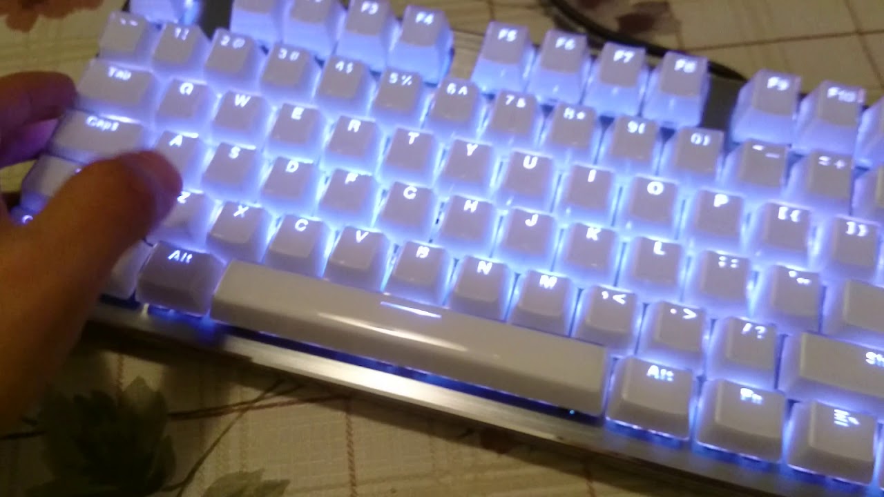 [Unboxing] RGB Mechanical Keyboard Rottay 16.8 Million RGB Backlit ...