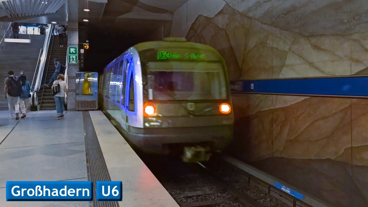 Großhadern | Line U6 : Munich U-Bahn ( MVG C2 - C1 ) - YouTube