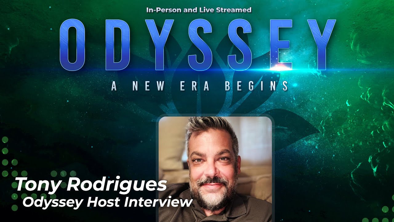 Meet Your Host: Tony Rodrigues | Odyssey – A New Era Begins - YouTube