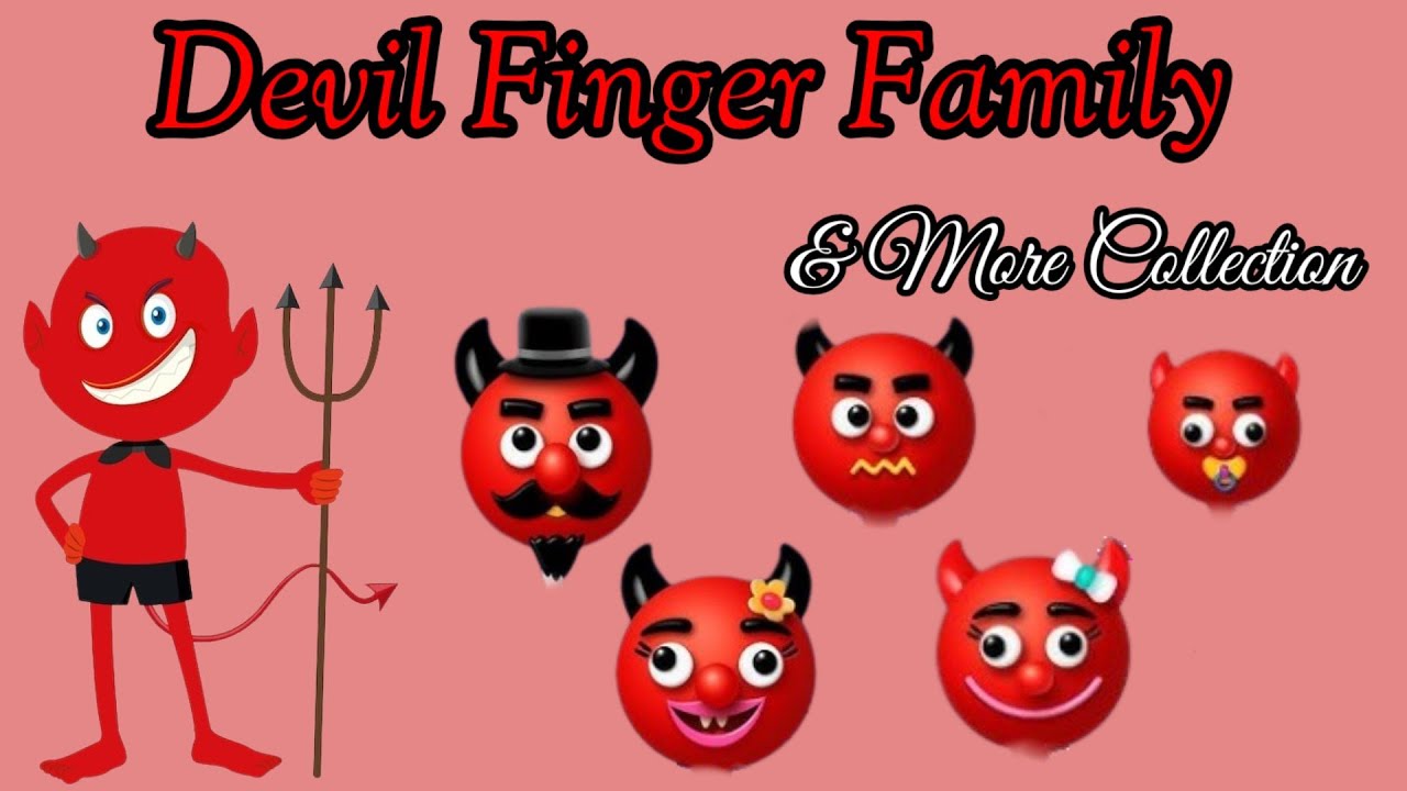 Devil finger Family | Finger Family Song | Am Finger Family Kids Songs ...