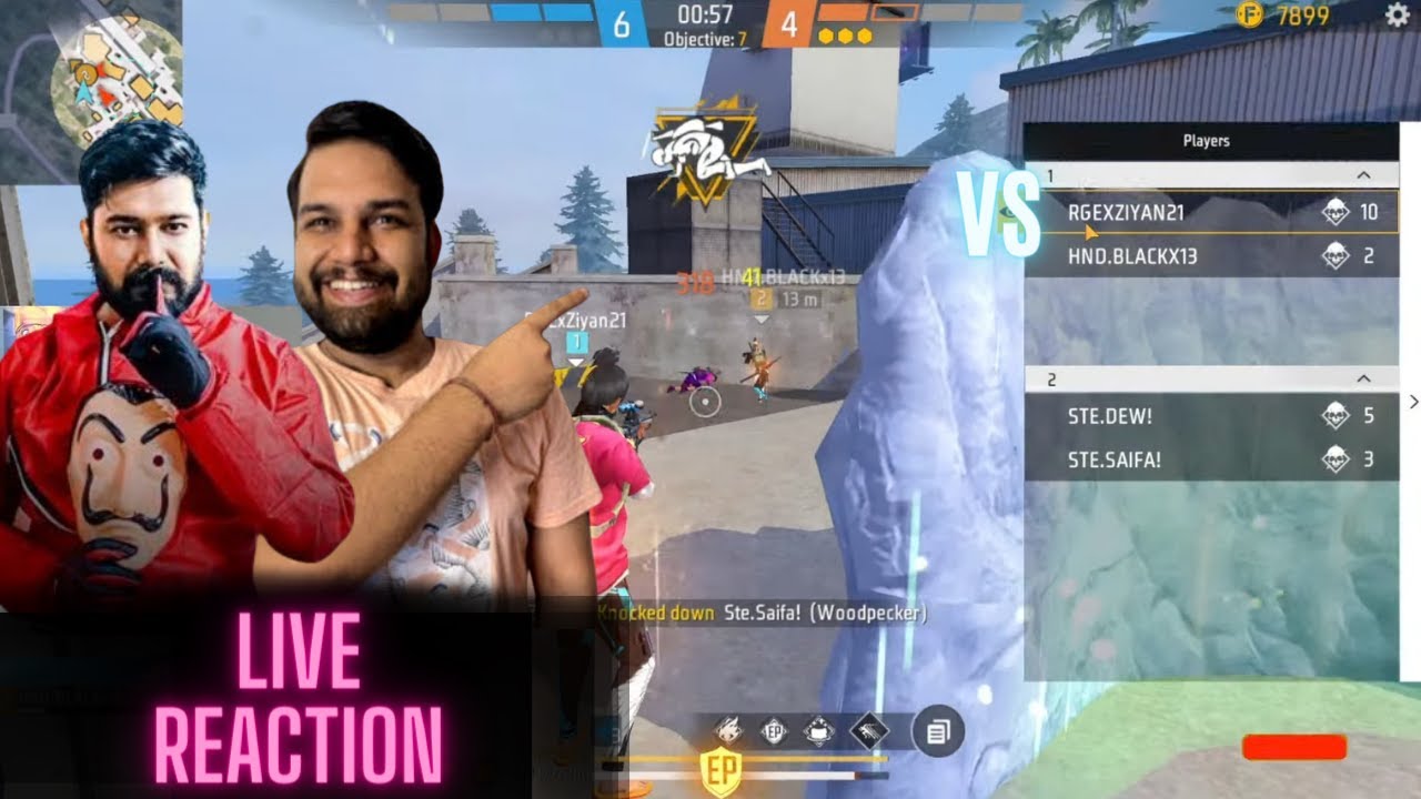 RGExZIYAN21 - HIND.BLACKx13 vs EXP DEW - EXP SAFIA BEST DYNAMIC DUO ...