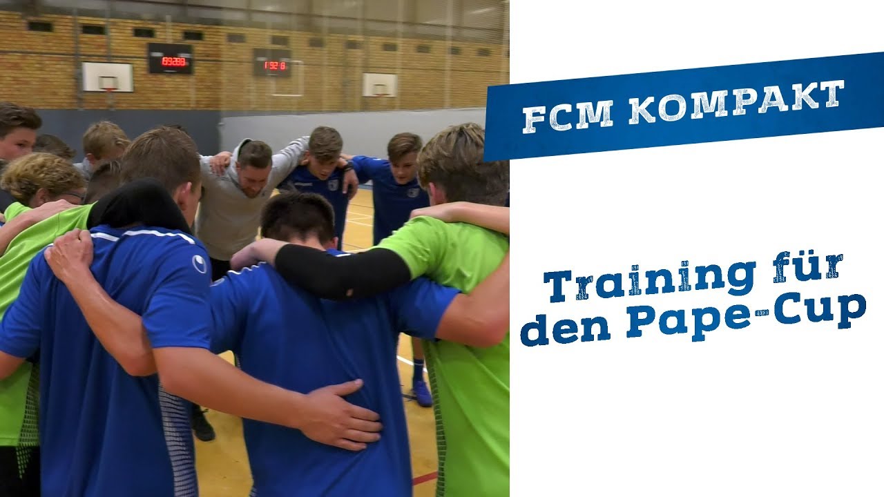 18. Pape-Cup 1. FC Magdeburg Einstimmung U15 und Vorschau - YouTube