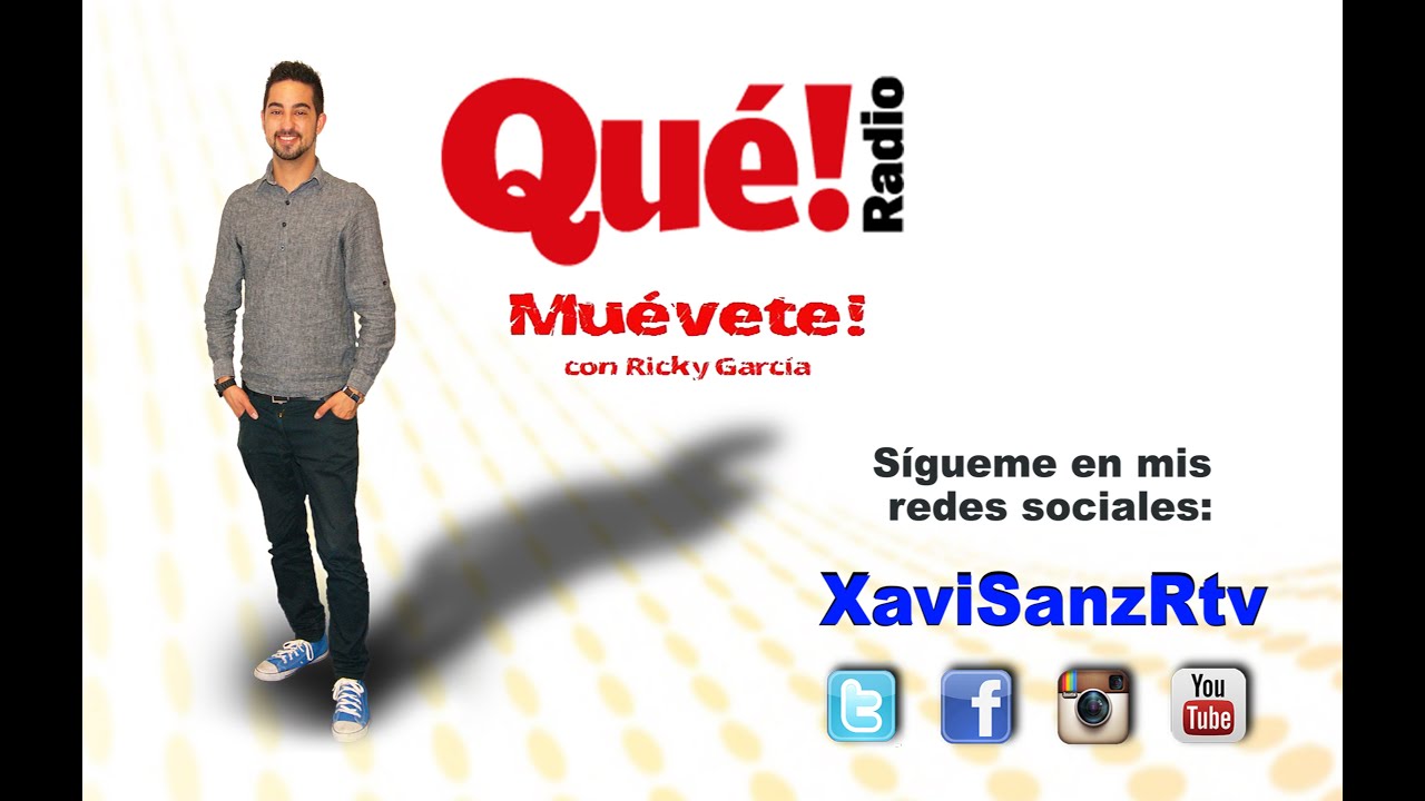 Xavi Sanz - Colaboración Muévete en Que!Radio! - YouTube