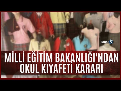 Milli Eğitim Bakanlığı'ndan Okul Kıyafeti Kararı