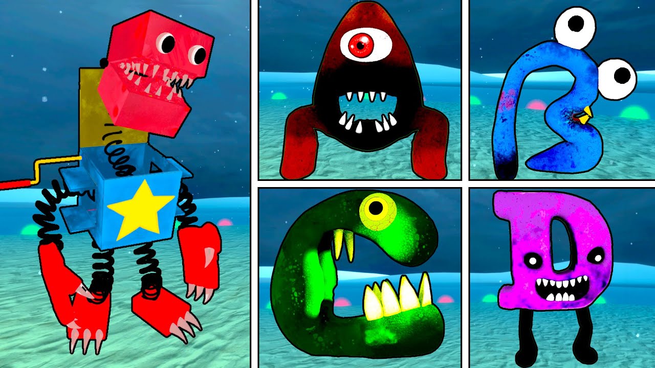 BOXY BOO vs NIGHTMARE ALPHABET LORE?! - Garry's mod - YouTube