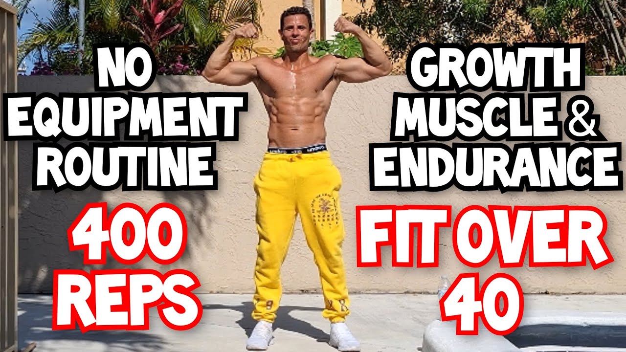 THIS IS HOW I TRAIN WITHOUT WORKOUT EQUIPMENT 400 REPETITIONS ROUTINE ...