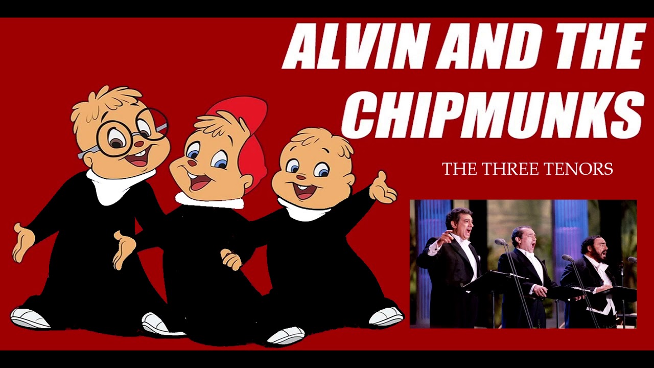 Three Chipmunks la donna e mobile - YouTube