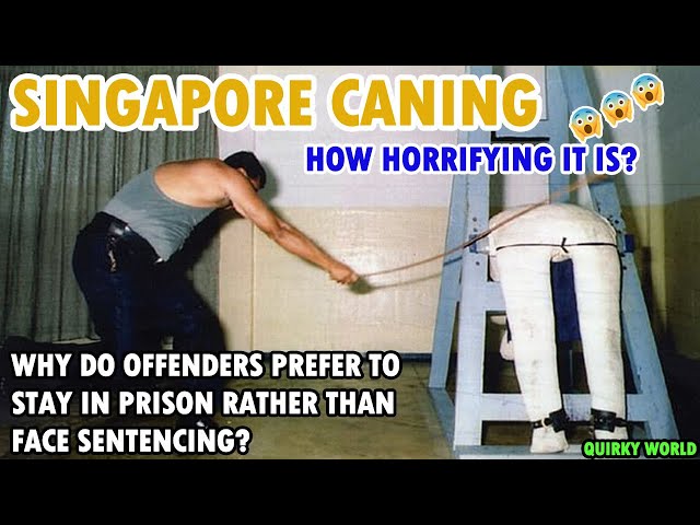 How Horrifying Is Caning In Singapore? Offenders Tend To Weaken After 3 ...
