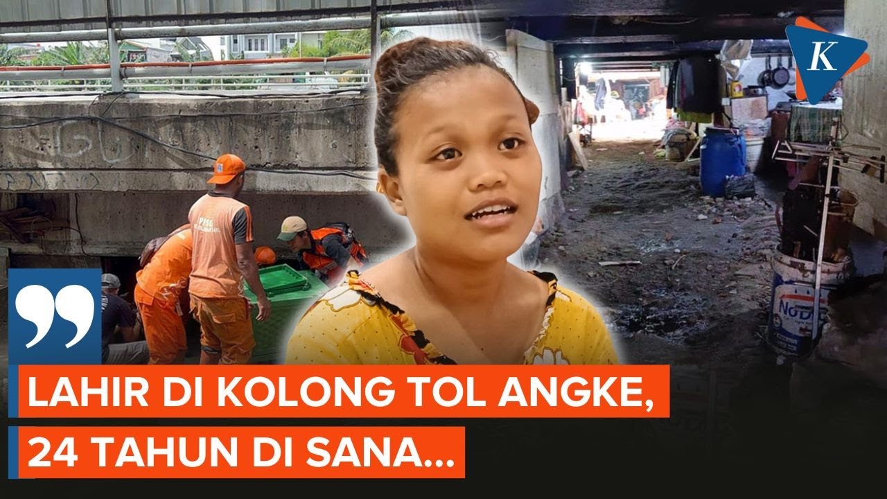 Kisah Keluarga 3 Generasi Tinggal di Kolong Tol Angke, Senang Bisa ...