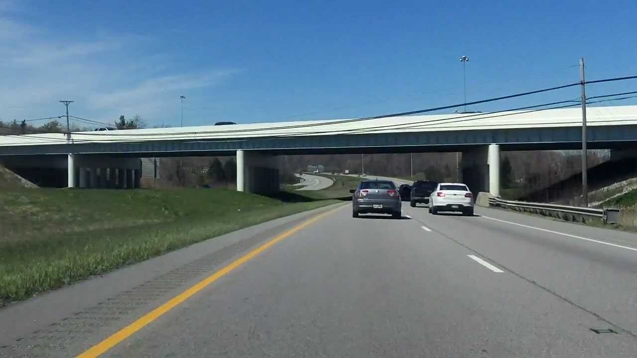 South Outerbelt Freeway (Interstate 480 Exits 37 to 32) westbound - YouTube