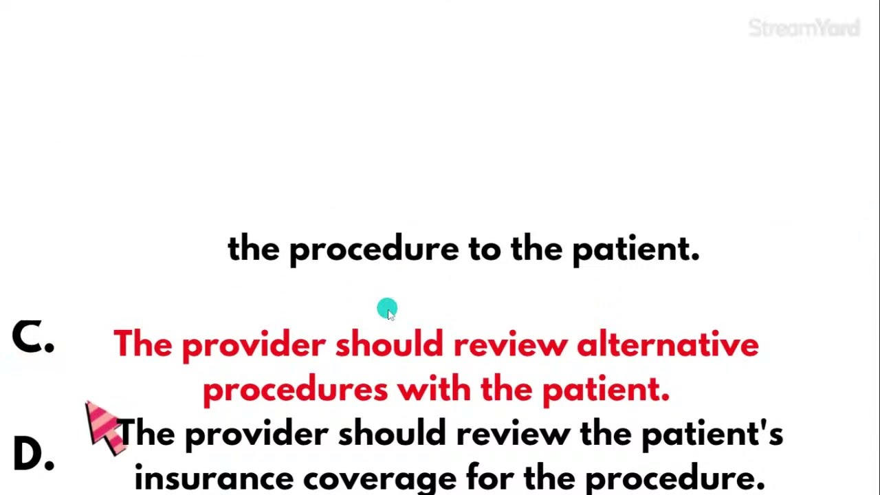 CCMA Exam Practice Part 3 | Certified Clinical Medical Assistant Exam ...