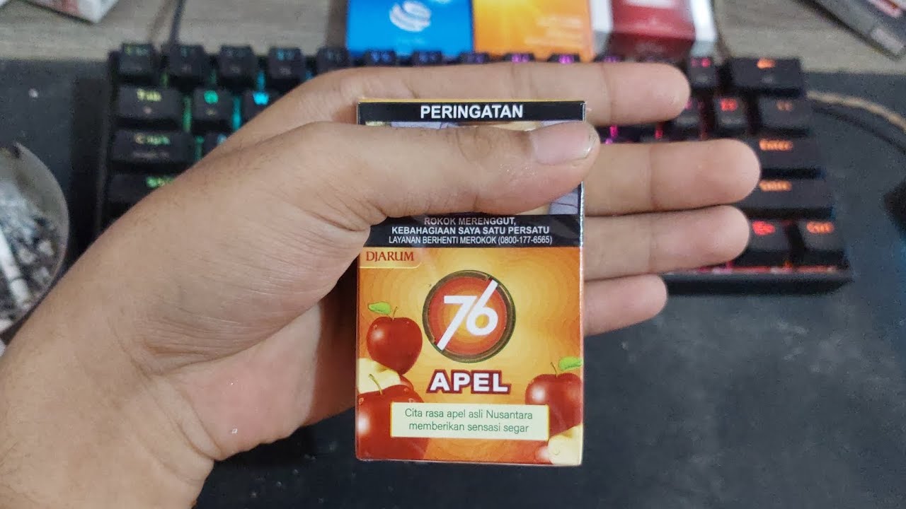 DJARUM KRETEK 76 RASA APEL DINGIN COOL ENAK ☆ 8.9/10 - YouTube