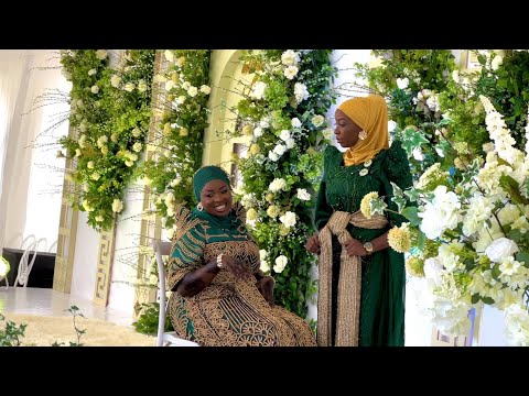A MOMENT OF THE BRIDE AND HER MATRON TRULY DRESSED BY LADY MOUREEN ...