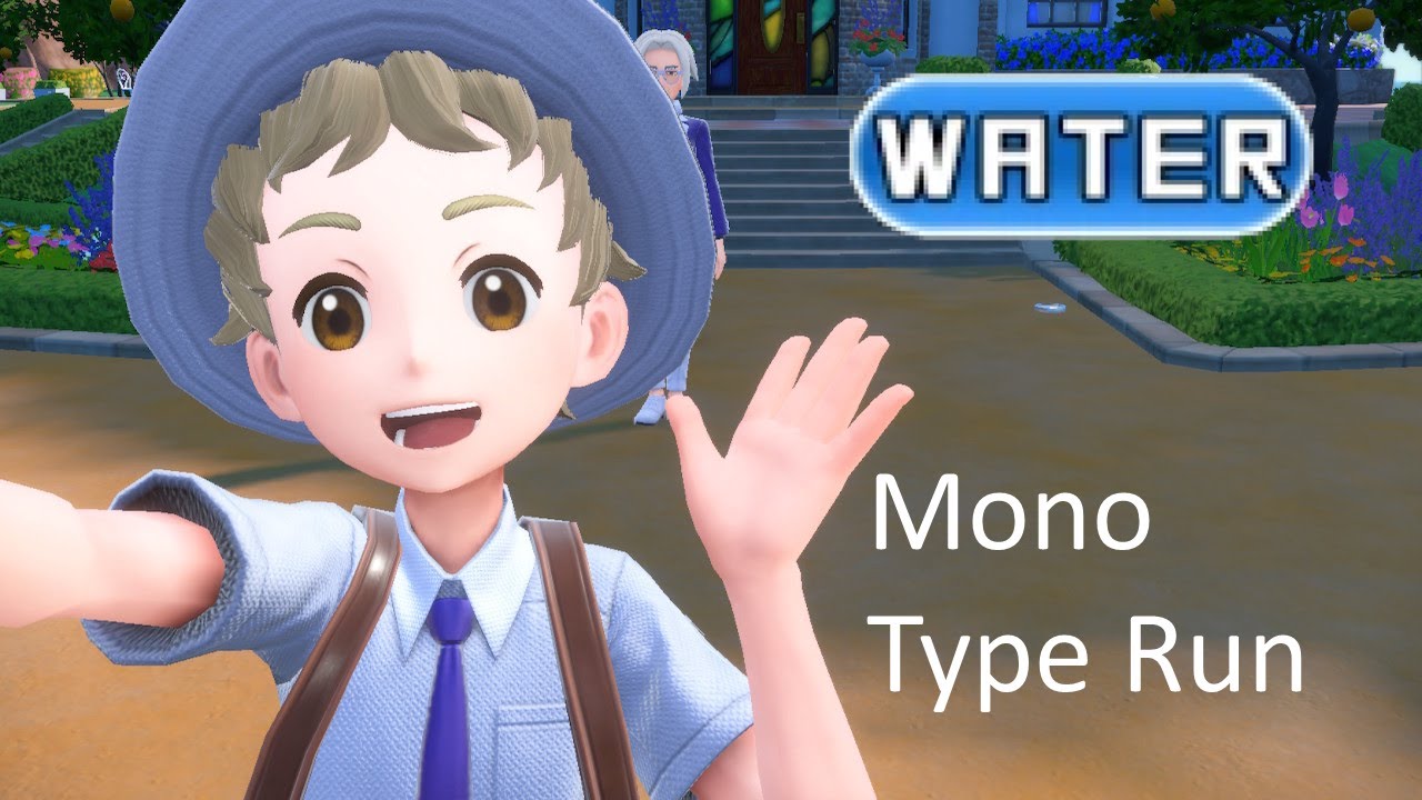 Pokémon violet water monotype playthrough pt:2 - YouTube