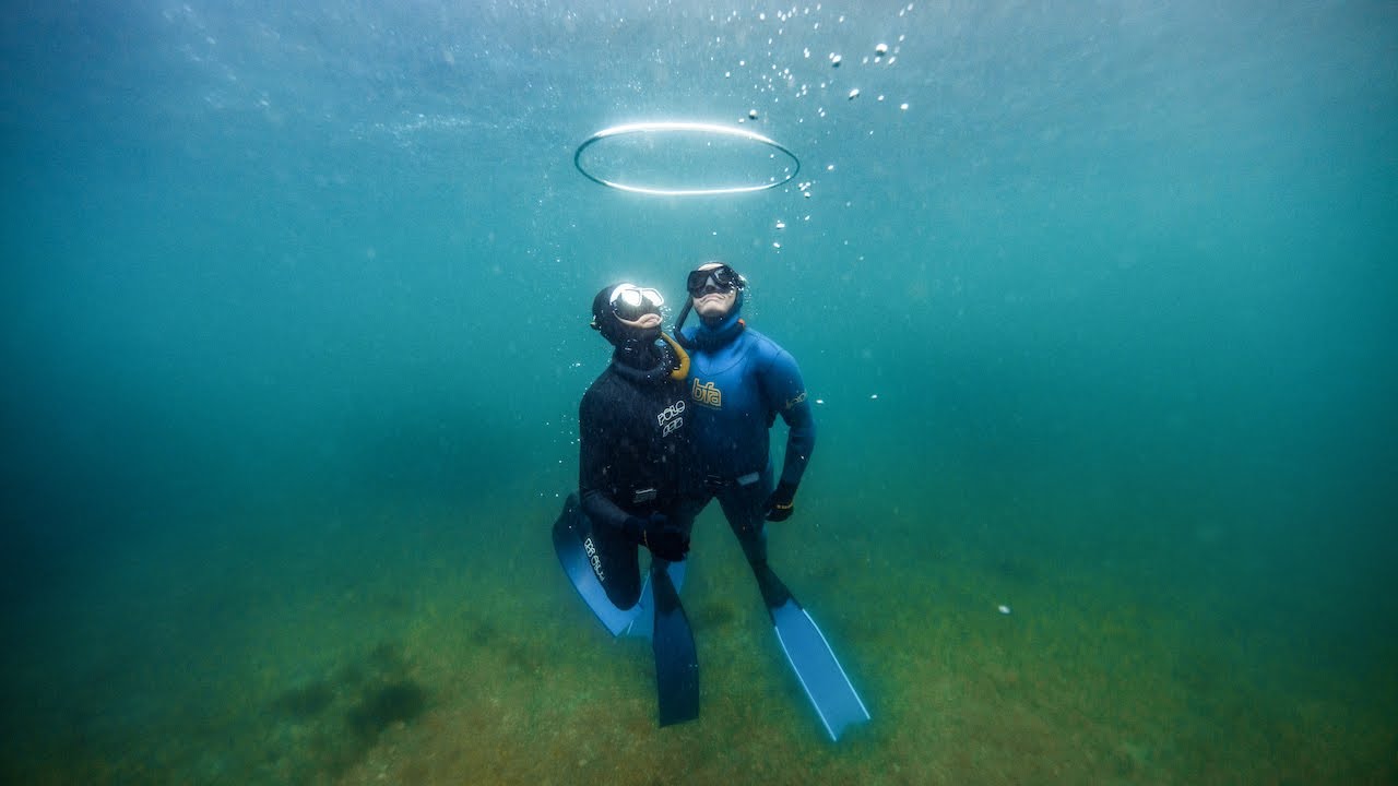 Freediving with Aquacity in Cornwall, UK - YouTube