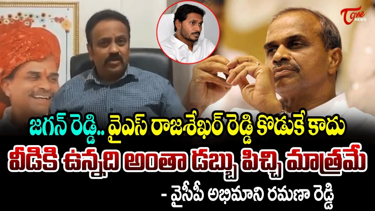 జగన్ రెడ్డి ..YSR కొడుకే కాదు YCP Hardcore Fan Aggressive Commnets on ...
