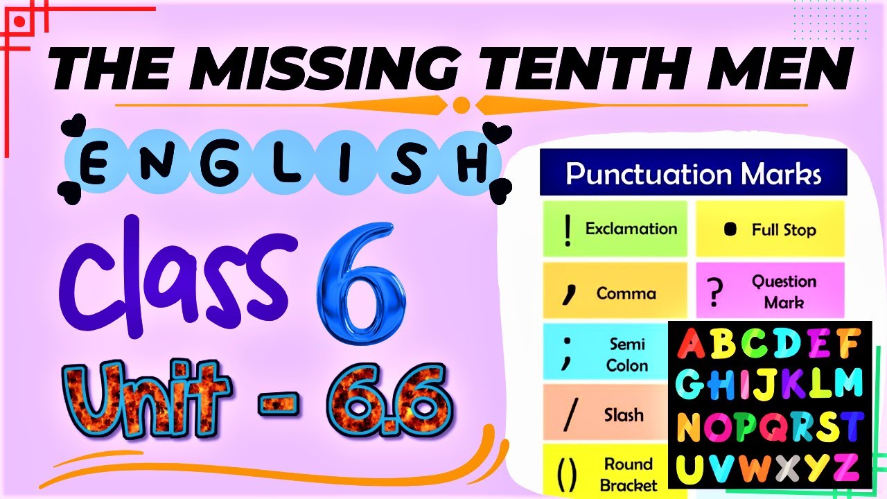 Class 6 English 6.6||Class 6 English Unit 6 Lesson 6|| Use of ...