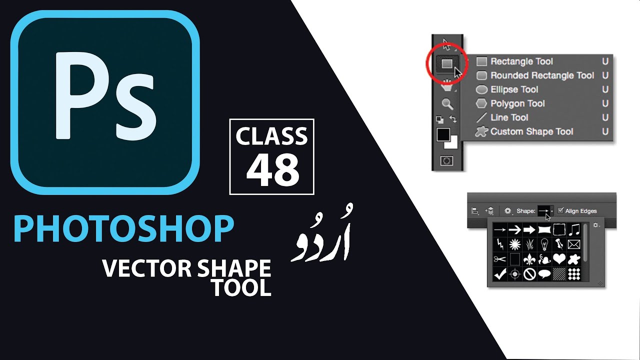 Master The Shape Tool in Photoshop Like a PRO | Beginner's Guide - YouTube