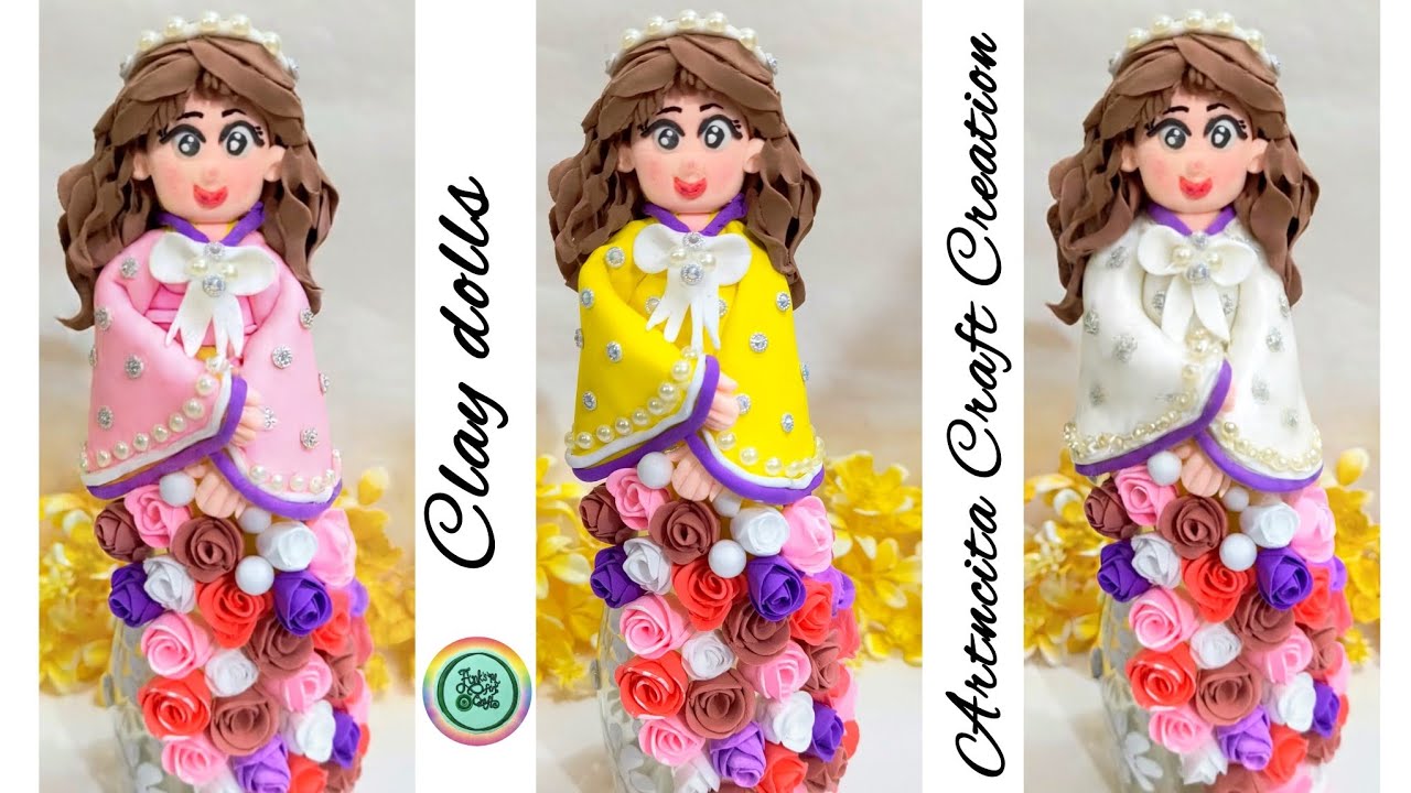 Empty Bottle Clay Doll - YouTube