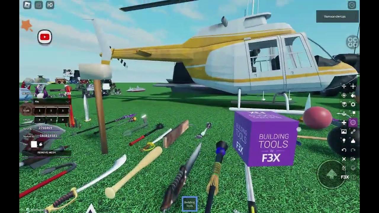 roblox meshes id btools good - YouTube
