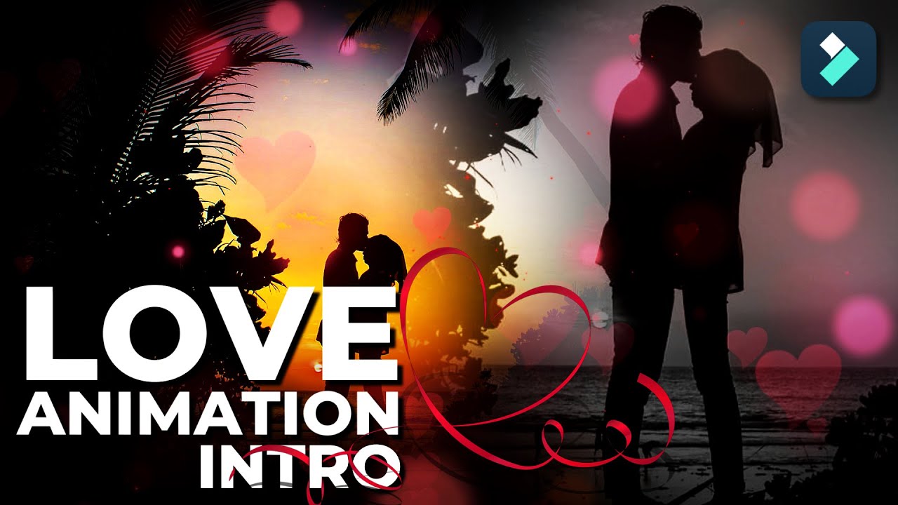 Love Animation Intro in Filmora 13 | Valentine's Day Intro - YouTube