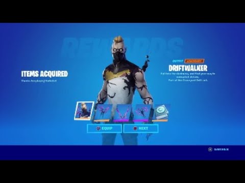 FORTNITE C2S8 CUBED | Fortnitemares - Driftwalker Bundle - YouTube