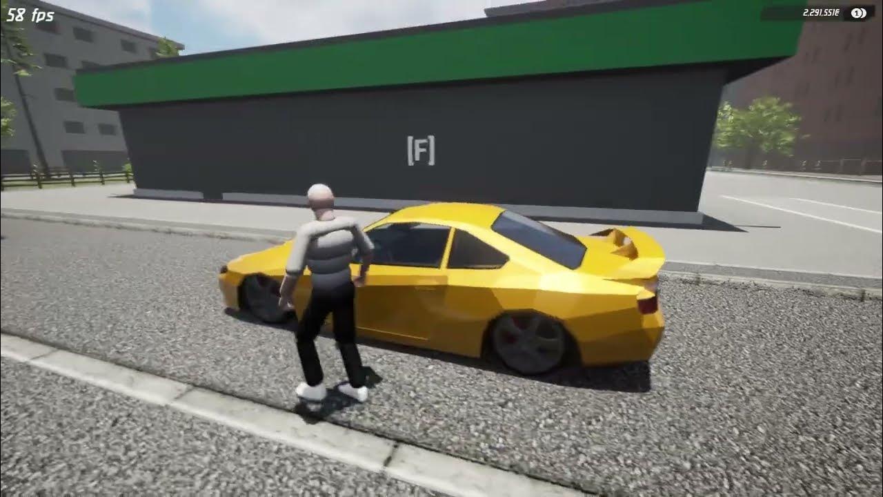 Unreal Engine 5: car game physics demonstration (wip) - #devlog 2 - YouTube