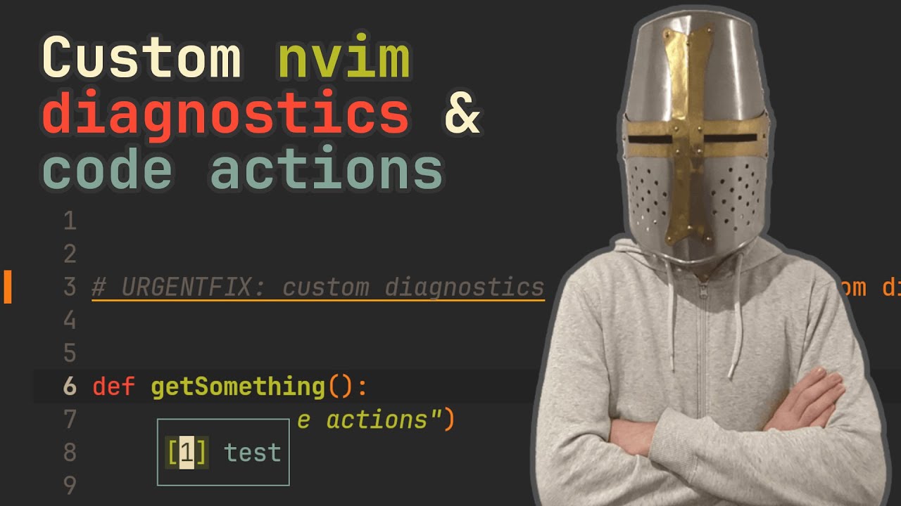 Custom Neovim Code Actions And Diagnostics Youtube