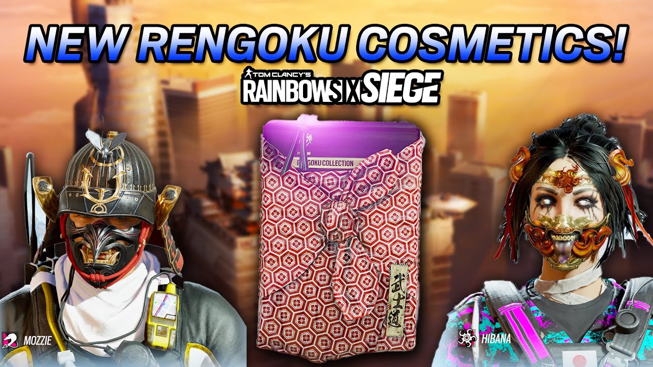 The NEW Rengoku Cosmetics! - Rainbow Six Siege Rengoku Event - YouTube