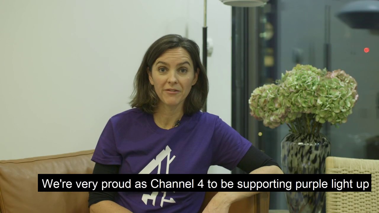 Alex Mahon, CEO Channel 4, #PurpleLightUp - YouTube