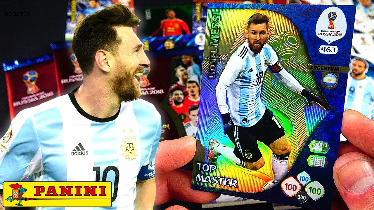 MESSI TOP MASTER im PACK! 😱🔥 PANINI ADRENALYN XL WM 2018 - YouTube