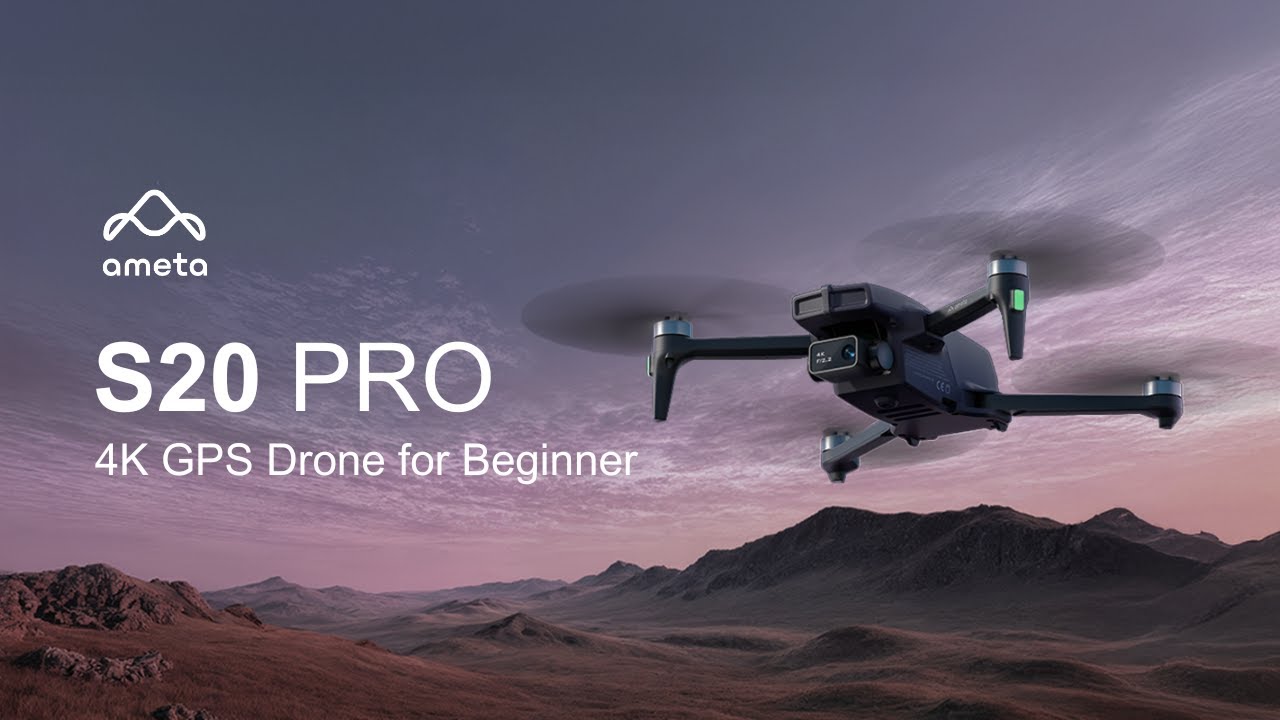 Introducing AMETA S20 PRO GPS Drone For Beginner - YouTube