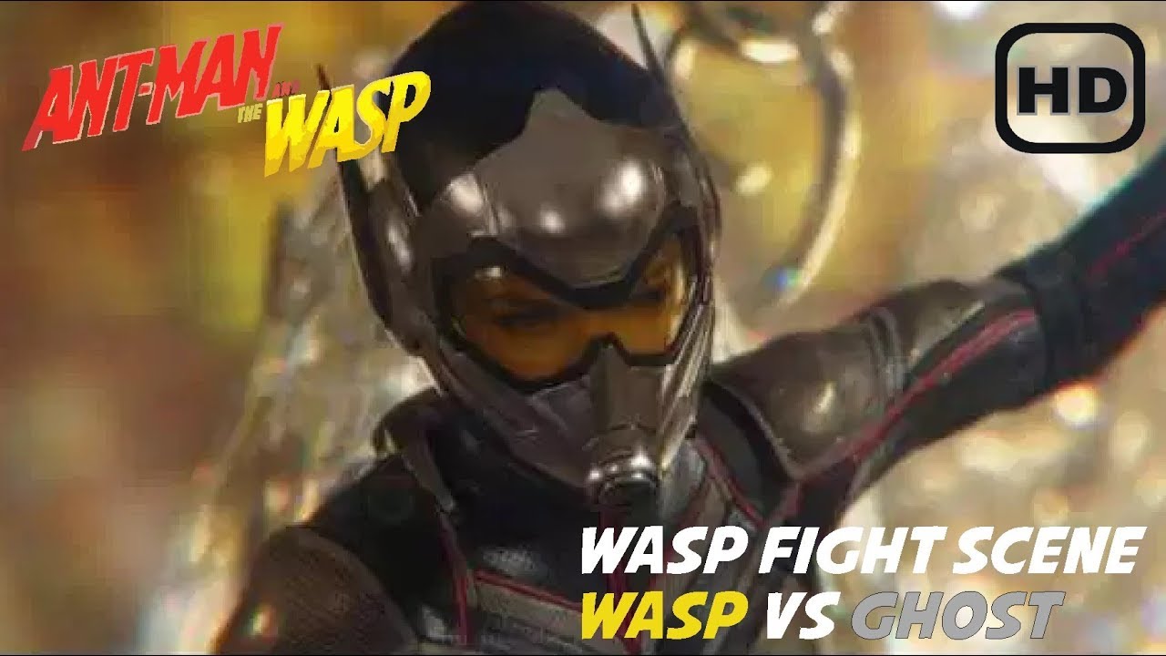 Wasp Fight Scene | Wasp Vs Ghost | Ant-Man and the Wasp HD | Samdev ...