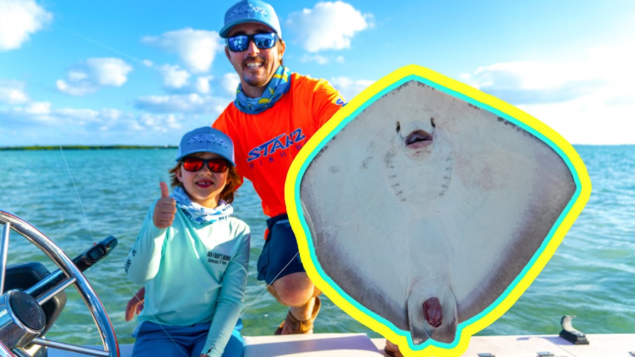 We took a YOUTUBE FAN fishing! Rays and Sharks! - YouTube
