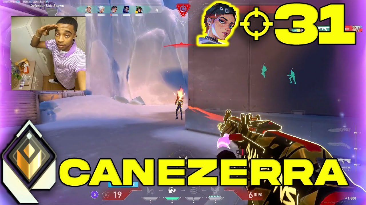 The Most Hyped Talent in Valorant?! - ENVY canezerra [NA] #matchmvp ...