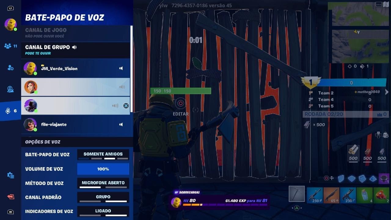 Fortnite Vision Esports Treinamento Geral com Todas as Lines - YouTube