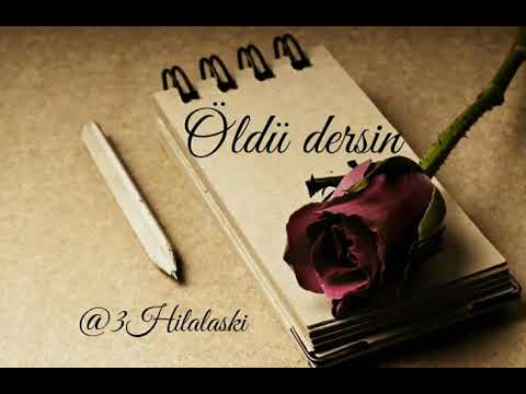 Öldü Dersin....!《Şiir》