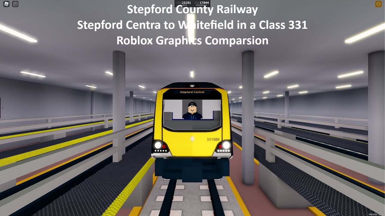 (Roblox) SCR 1.7.4 Stepford Central to Whitefield (Class 331) (Graphics ...