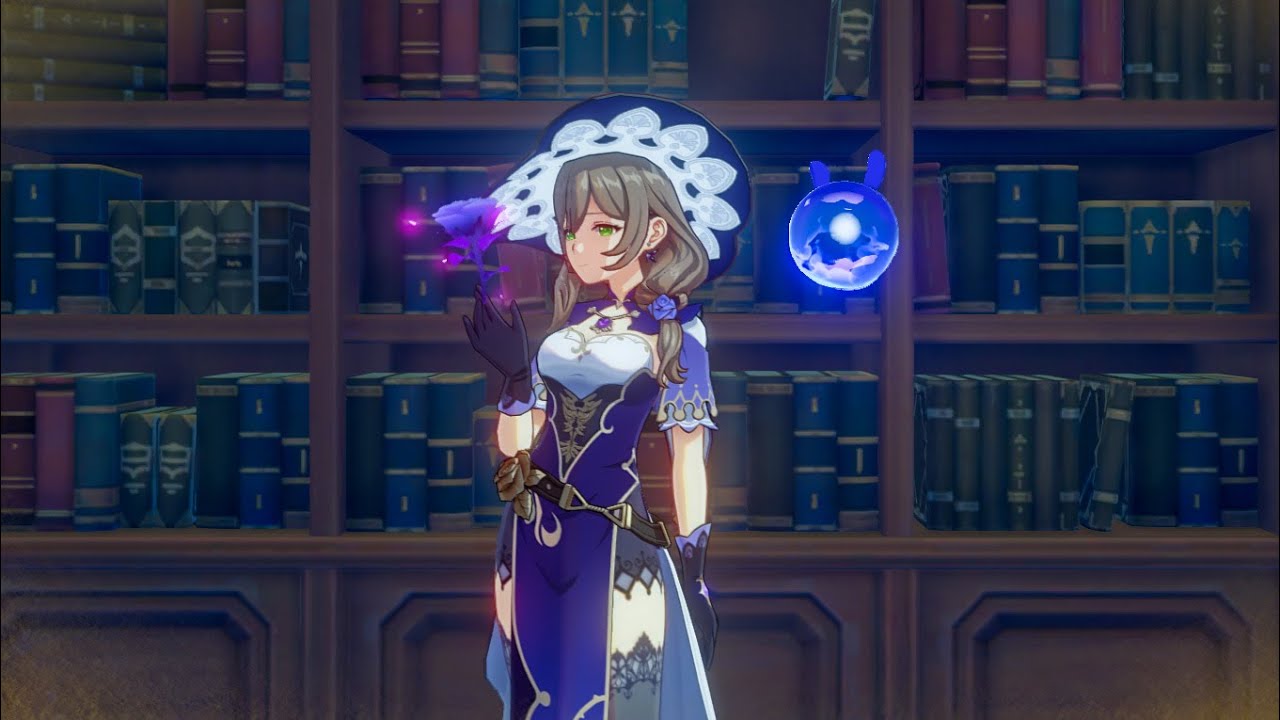 Lisa Main Gets a New Friend| Genshin Impact - YouTube