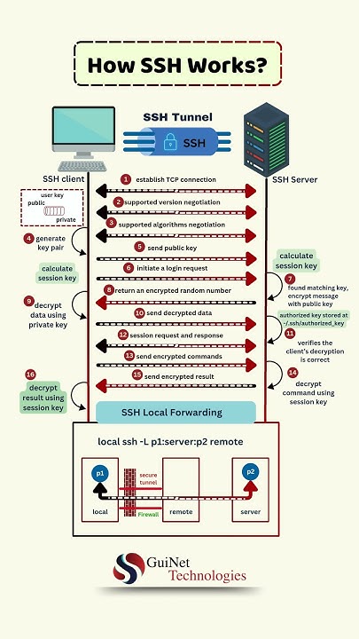 How SSH Works in Simple Terms | Secure Shell Explained #Shorts - YouTube