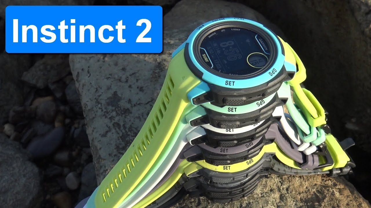 Garmin Instinct 2/2S - YouTube