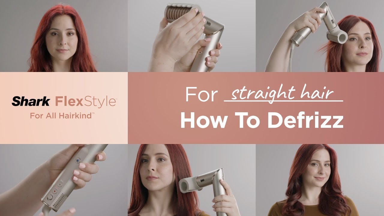 Hair Styler | How To Defrizz Straight Hair with FlexStyle FrizzFighter ...