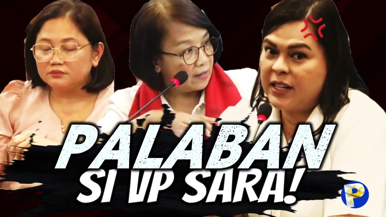 LUMABAN si Sara Duterte sa mga banat ni Franz Castro at Brosas sa house ...