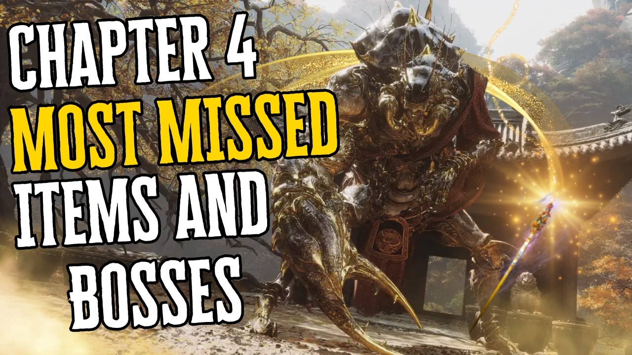 Black Myth Wukong - Chapter 4 Best Rewards, Treasures, and Hidden Items ...
