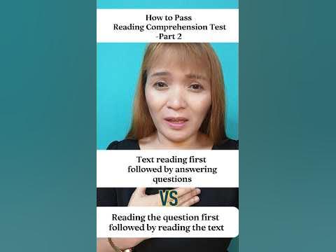 How to Answer Reading Comprehension Questions #readingcomprehension ...